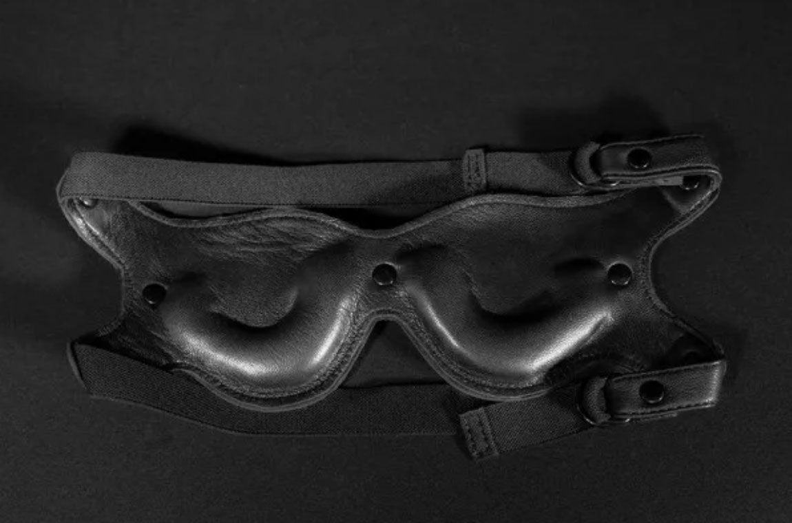 Padded Leather Blindfold - DungeonBeds :::: Built Tough to Play Hard
