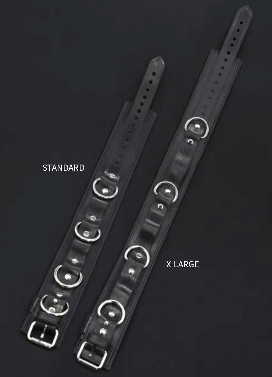 Locking Leather Bondage Collar - DungeonBeds :::: Built Tough to Play Hard